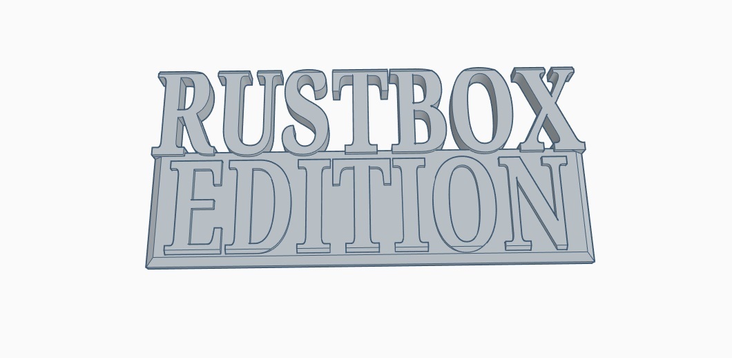 🚗 SHITBOX EDITION and RUSTBOX EDITION Car Badge・ STL File for ・Cults